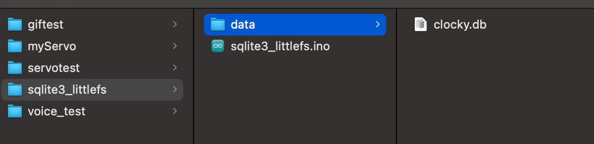 【ESP32】LittleFSとSqlite3を使用してデータを呼び出す | かずログ