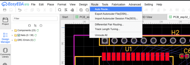 【EasyEDA】でPCB作成し、JLCPCBで基板発注。コスト抑えたい場合は2枚実装依頼 | かずログ