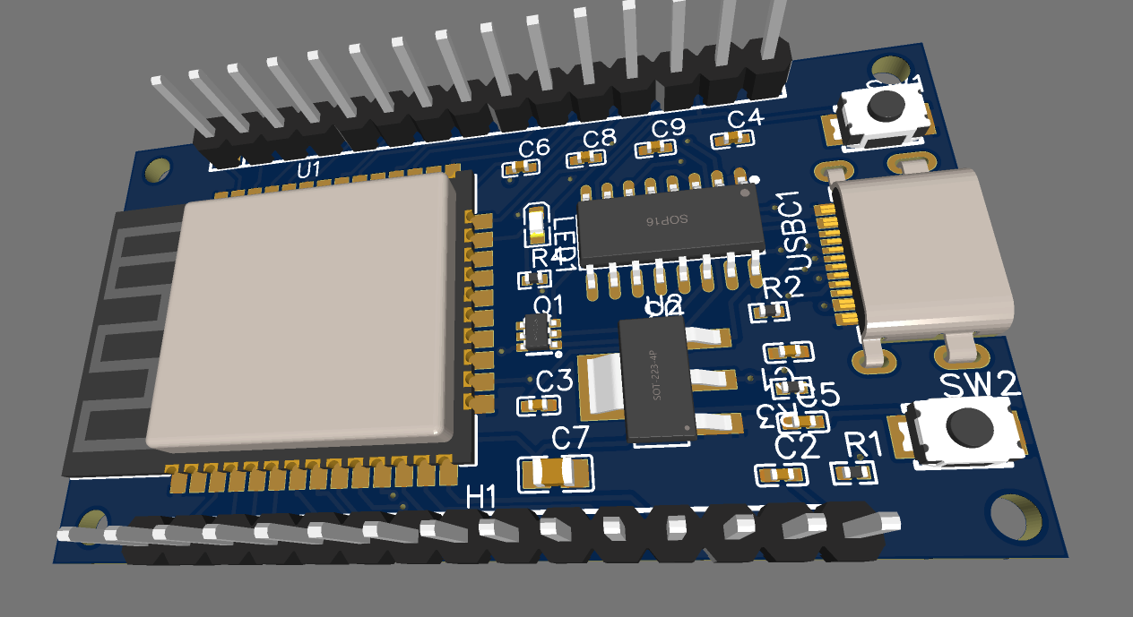 【EasyEDA】でPCB作成し、JLCPCBで基板発注。コスト抑えたい場合は2枚実装依頼 | かずログ