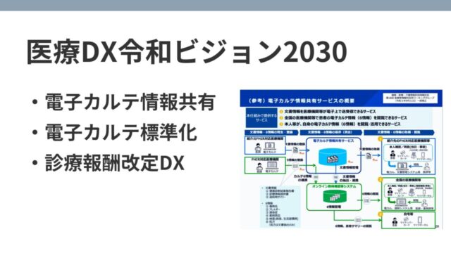医療DX令和ビジョン2030：電子カルテ情報共有・標準化・診療報酬改定DX | かずログ